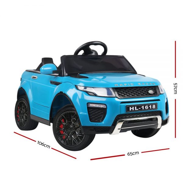 Range Rover Replica Kids Ride On Car - Blue | Ride on Toys Kids