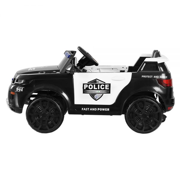 Kids Police Patrol Ride on Car - Black | Ride on Toys Kids