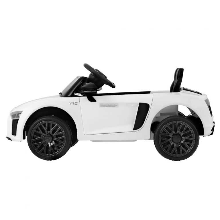 Audi R8 Spyder Kids Licensed Ride On Car - White | Ride on Toys Kids